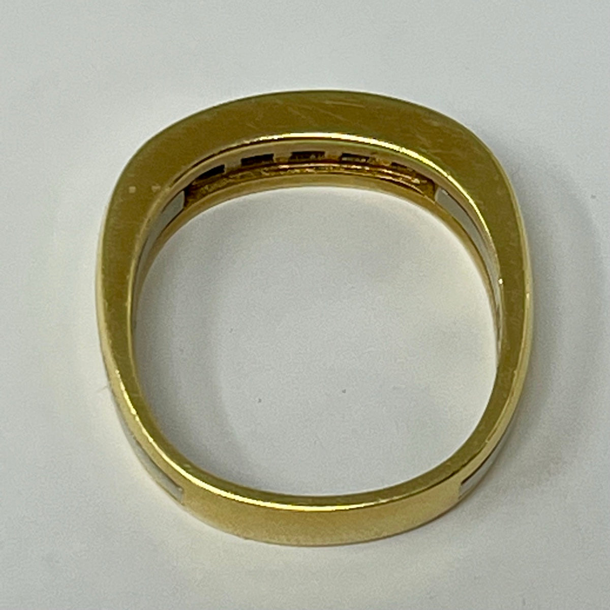 Jean Francois Albert 18K Gold Ring with 5 Square Sapphires – North ...