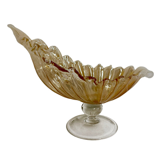Carnival Glass Centerpiece Fruit Bowl – North Shore Exchange