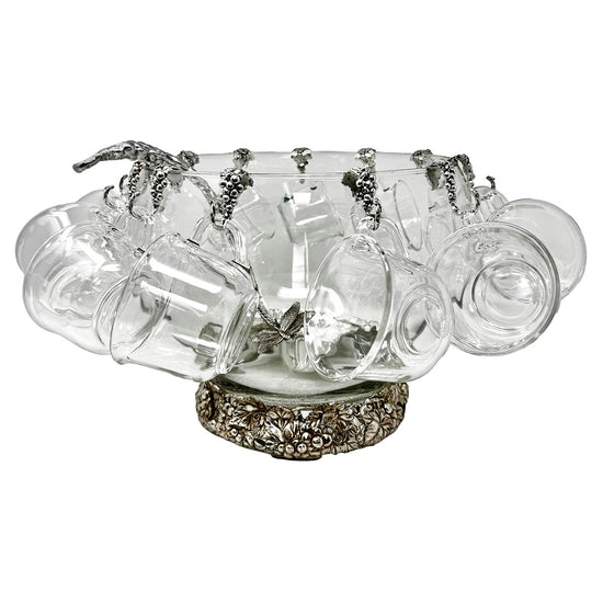 Grape Collection Punch Bowl with Ladle and 24 Cups – North Shore Exchange