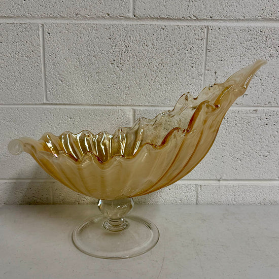 Carnival Glass Centerpiece Fruit Bowl – North Shore Exchange